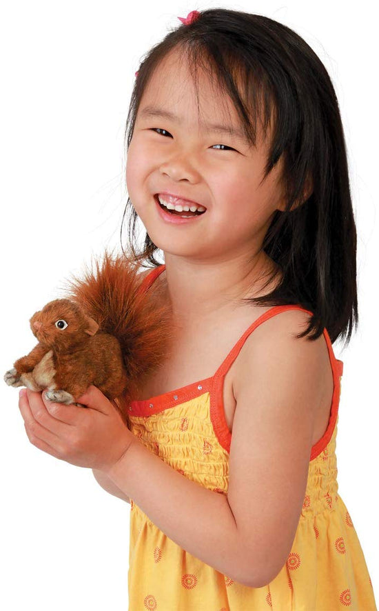 Buy Mini Red Squirrel Finger Puppet Online in USA, Mini Red Squirrel ...