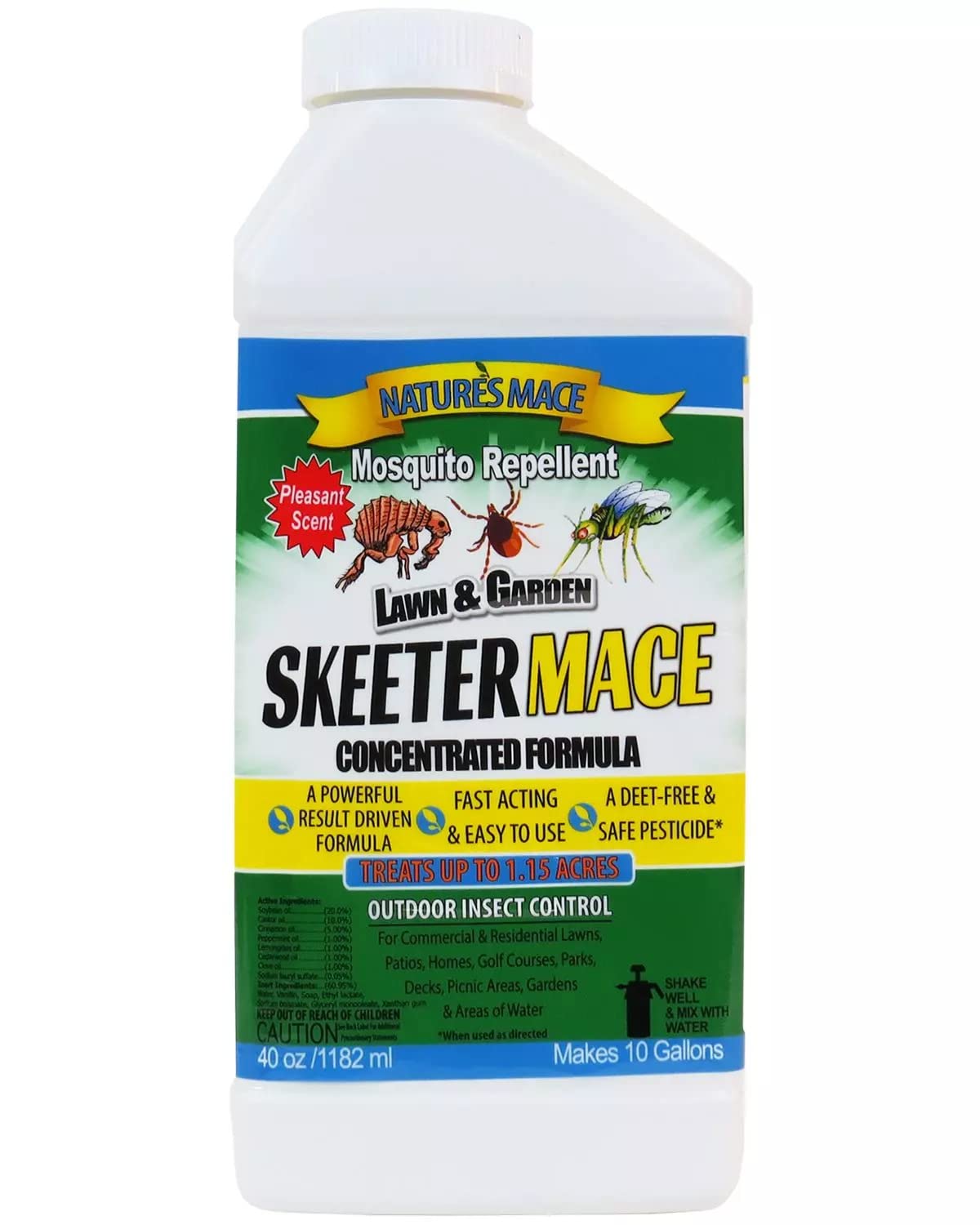 Buy Nature's Mace Mosquito Repellent, 40oz Concentrate Online in USA ...