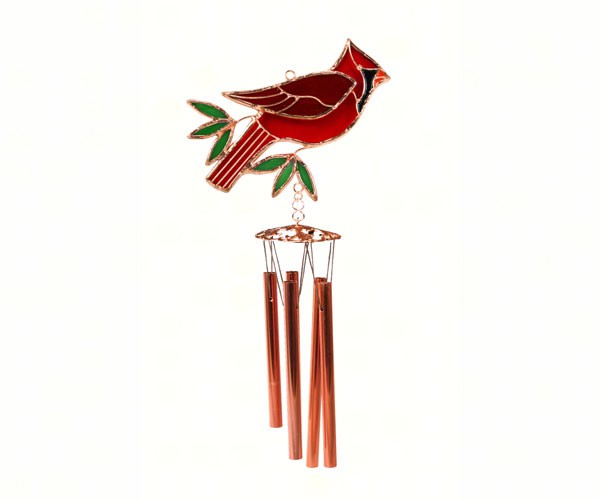 Buy Cardinal Wind Chime Online in USA, $34.95 - TreeHelp.com