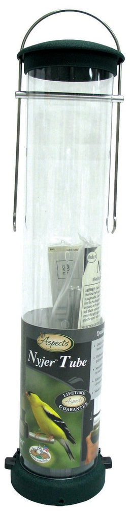 Buy Quick Clean Nyjer Tube Feeder, Spruce, Medium Online in USA, Quick ...