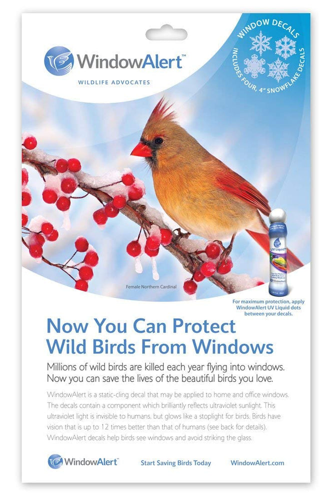 Buy Window Alert Snowflake Decals Online in USA, Window Alert Snowflake ...